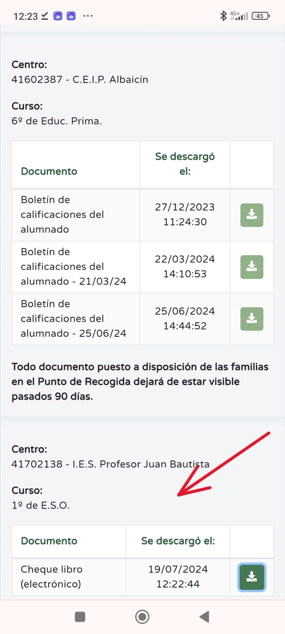 Cheques libros de texto para 1º, 2º y 3º ESO – IES Profesor Juan Bautista